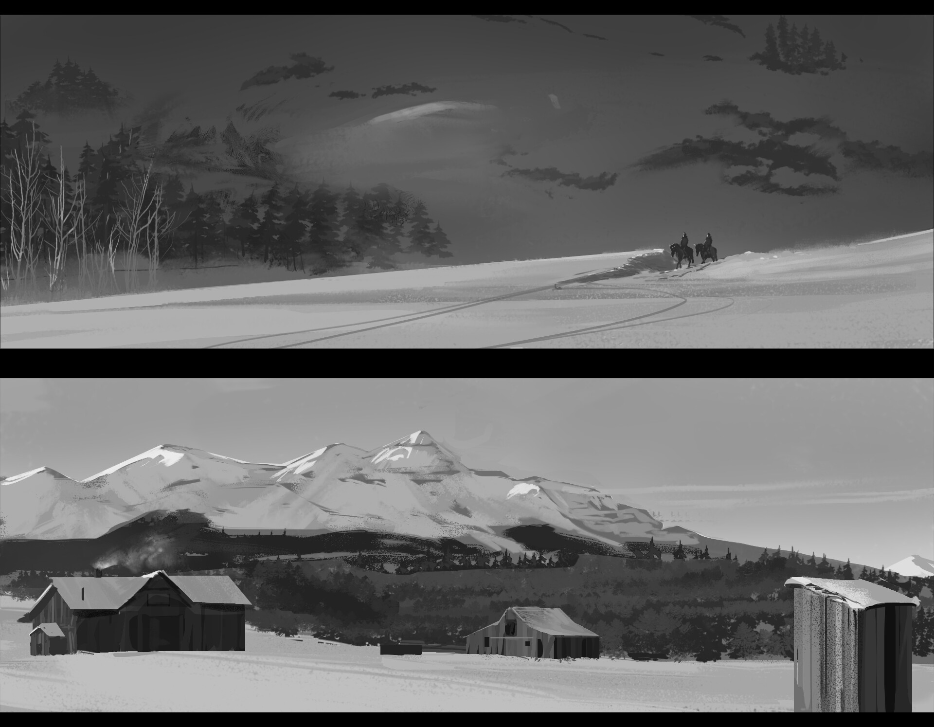 ArtStation - Movie Frame Studies