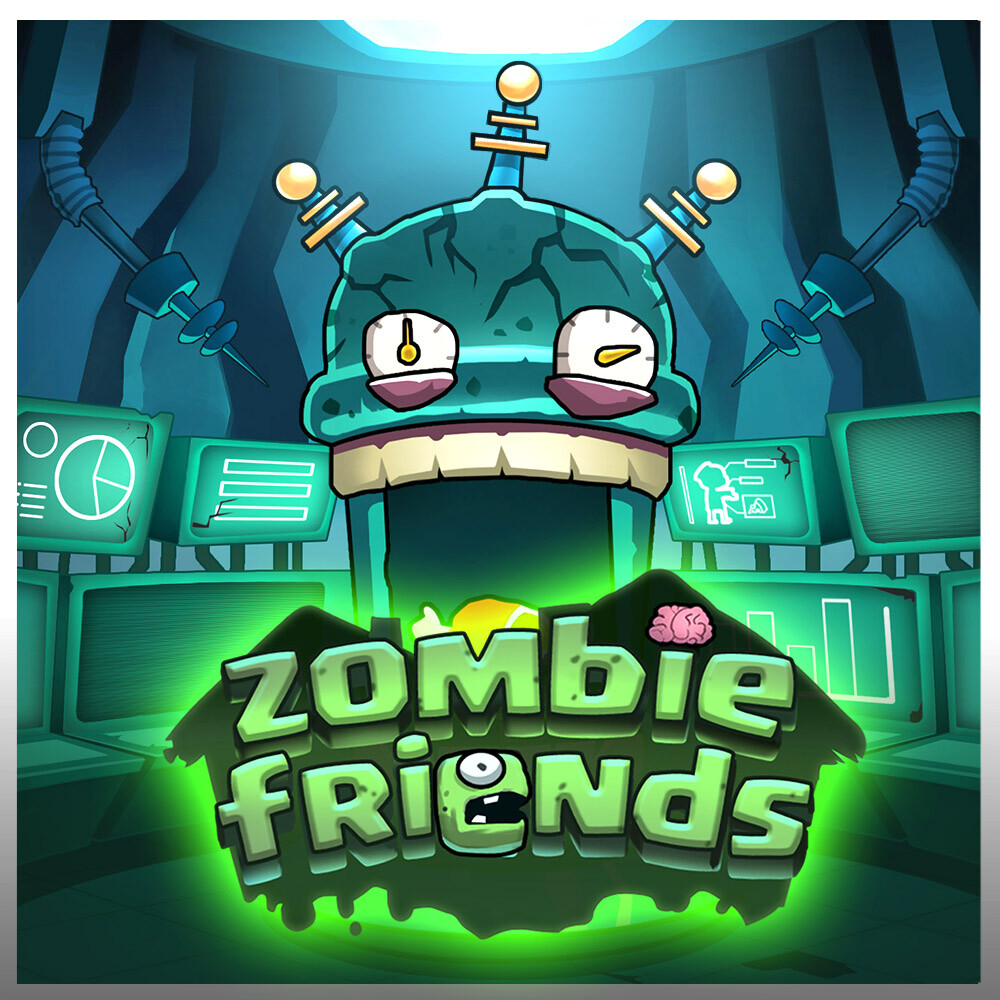 ArtStation - Zombie Friends Idle_Science Lab Design