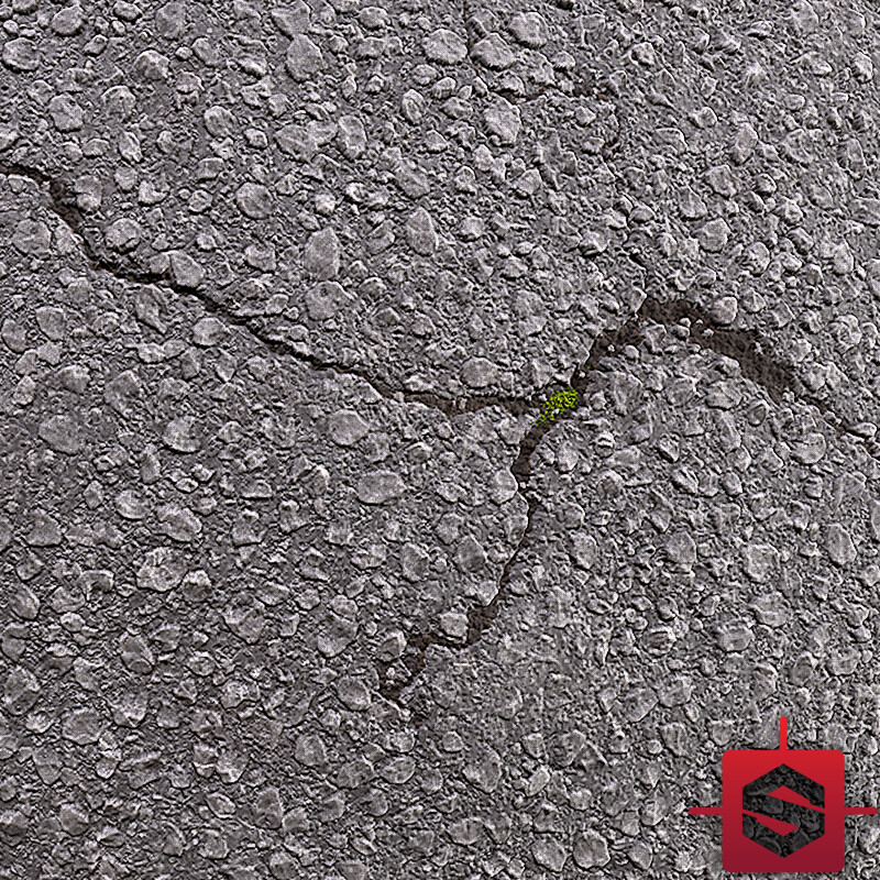 ArtStation - Asphalt ground