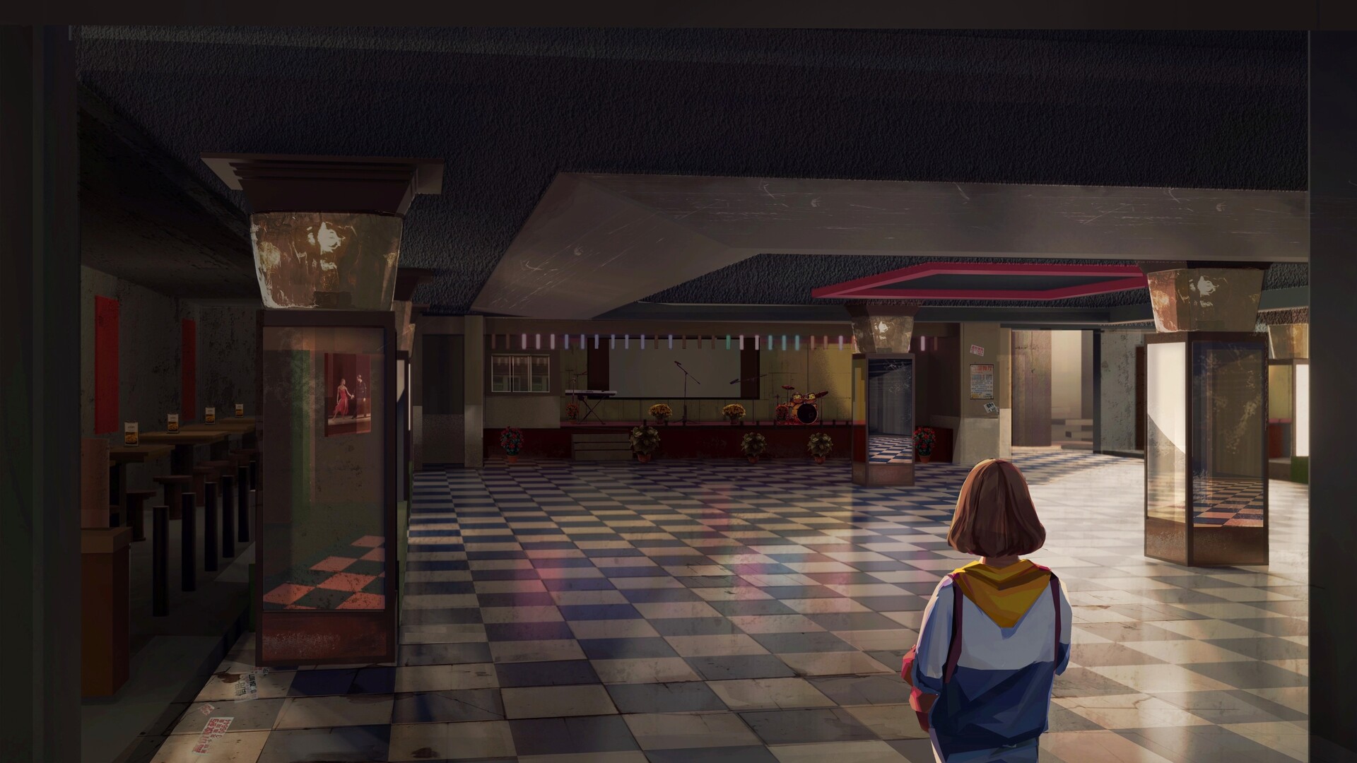 ArtStation - underground ballroom