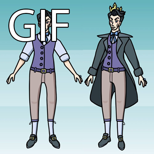 ArtStation - Character turnaround animation