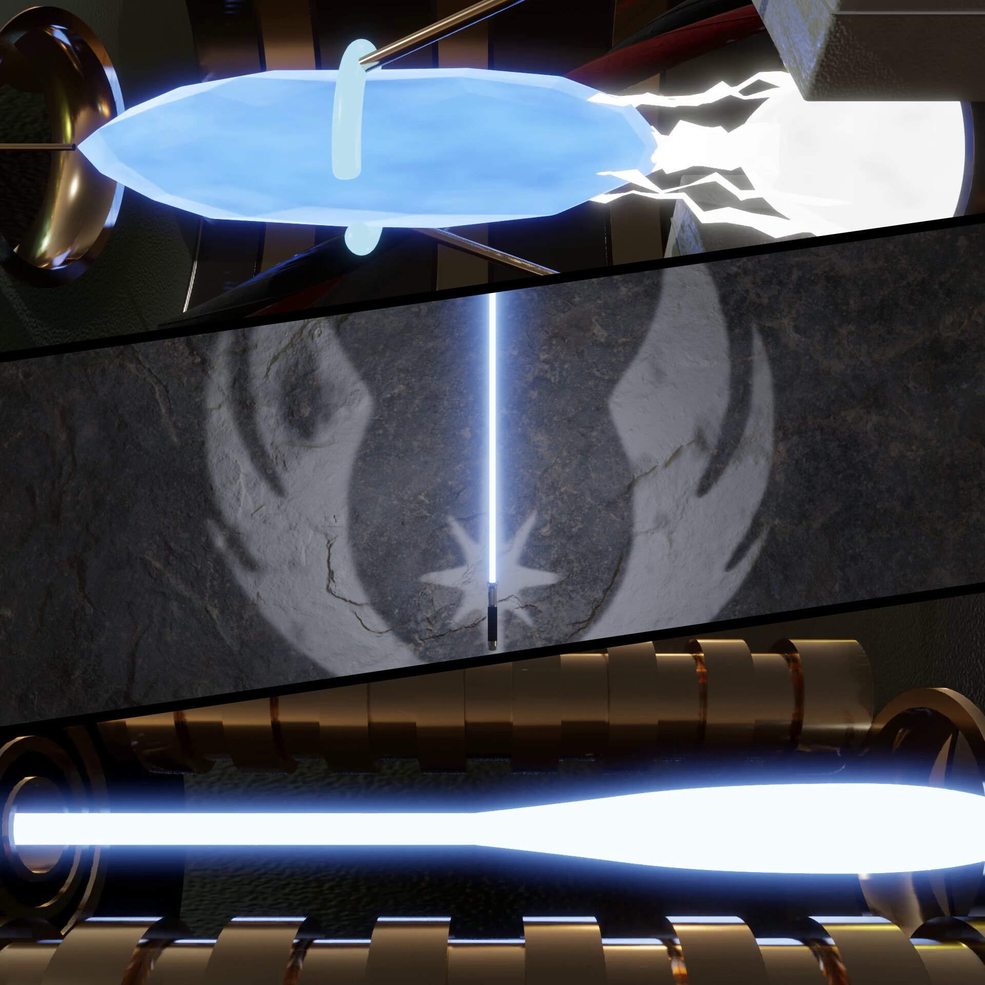 ArtStation - Lightsaber Ignition Animation