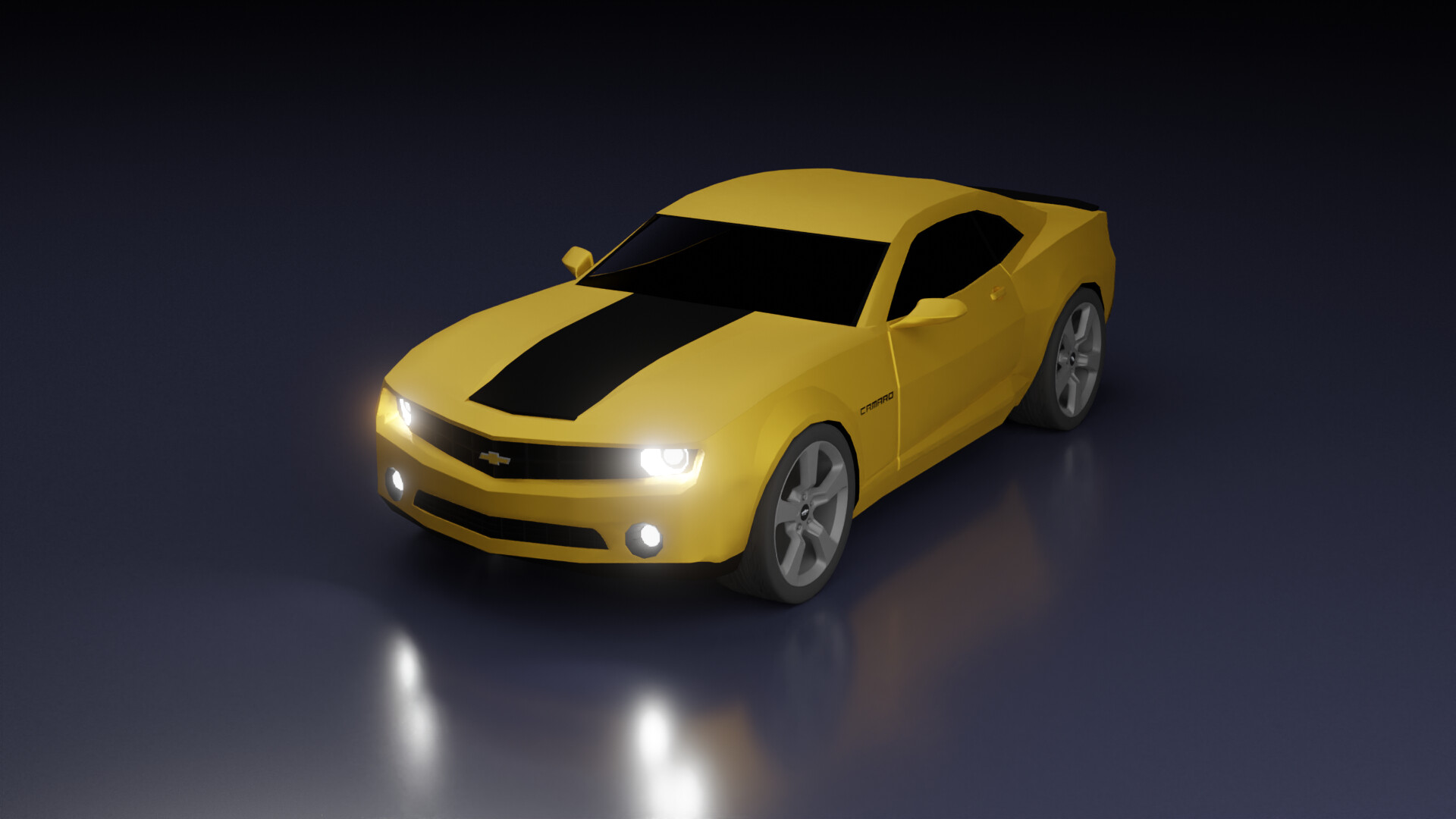 ArtStation - Chevrolet Camaro SS 2010