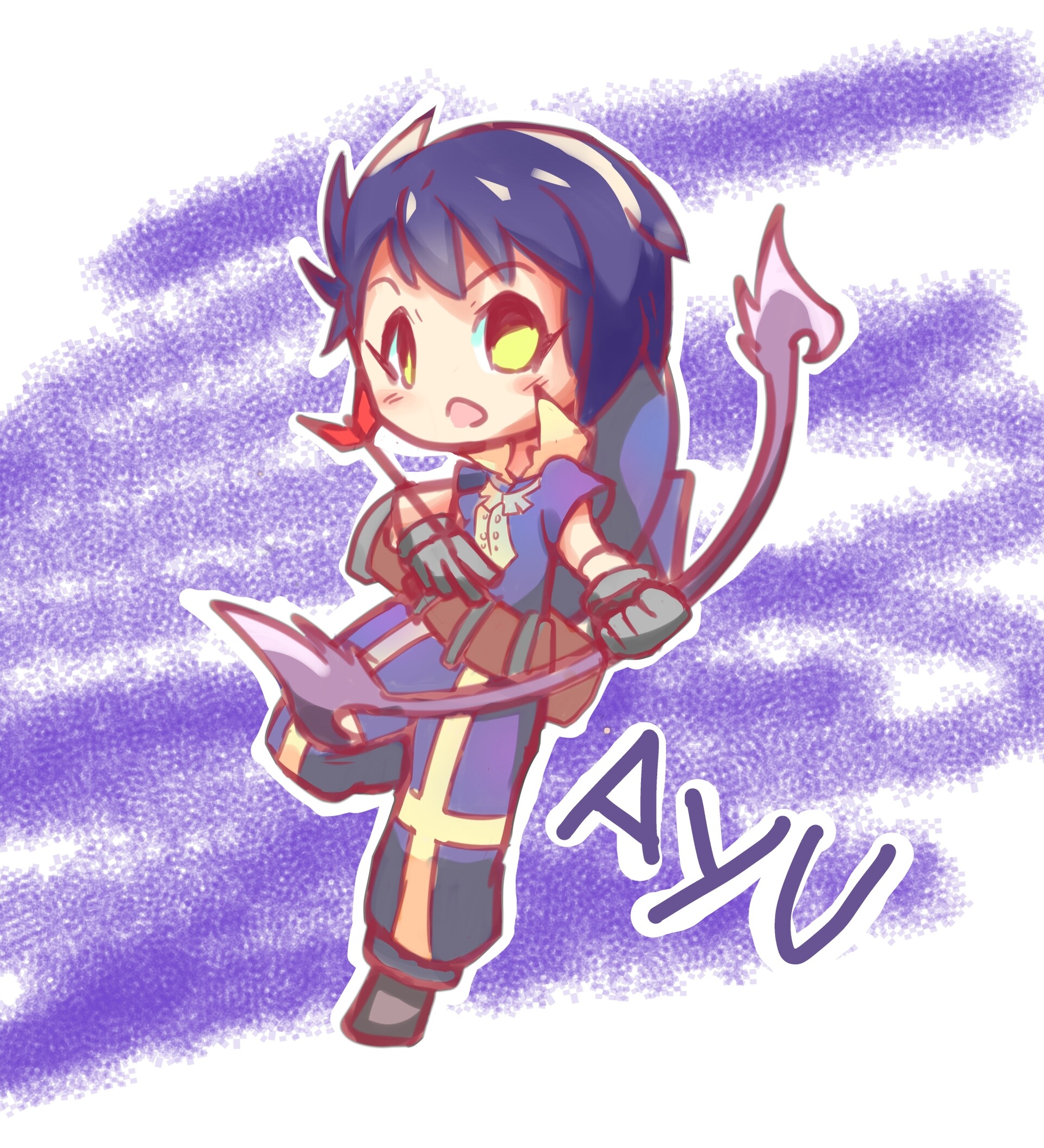 ArtStation - 3 Chibi soft shade studies 😁