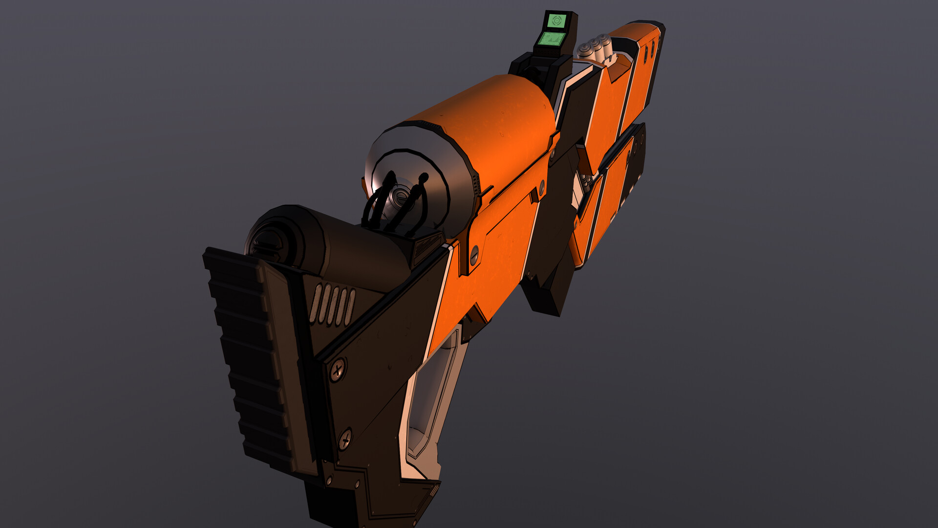 ArtStation - Fanart District 9 Gun