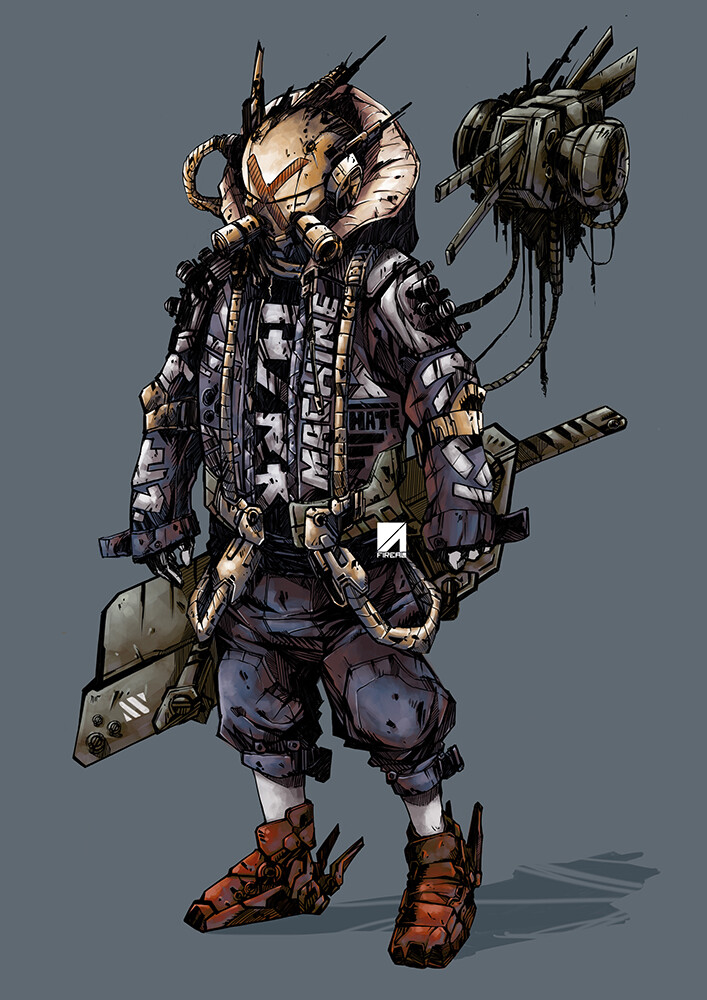 ArtStation - PRETTY HATE MACHINE 01