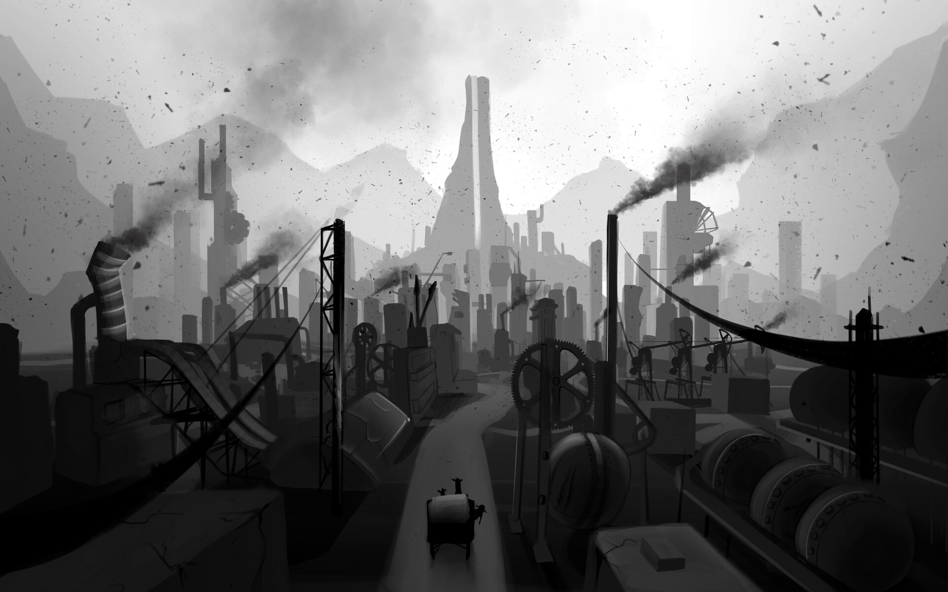 ArtStation - Hupperdook Concept Art - USFQ Midterm