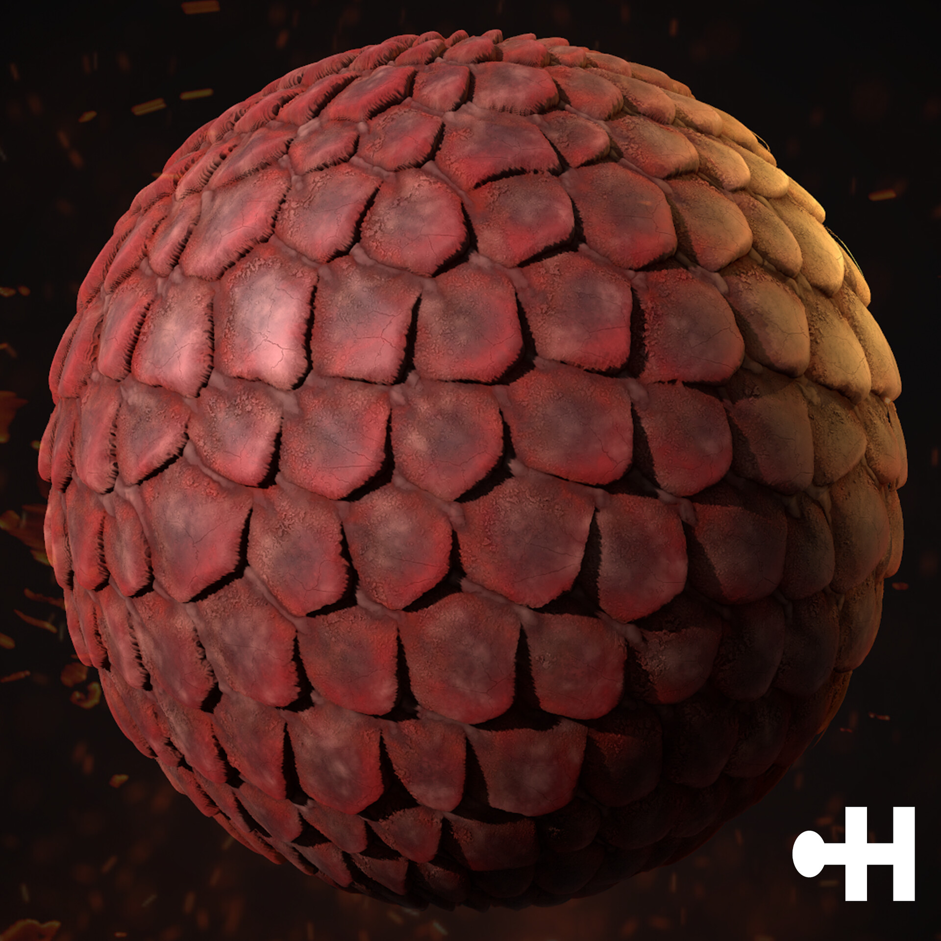 ArtStation - Dragon Scales Material