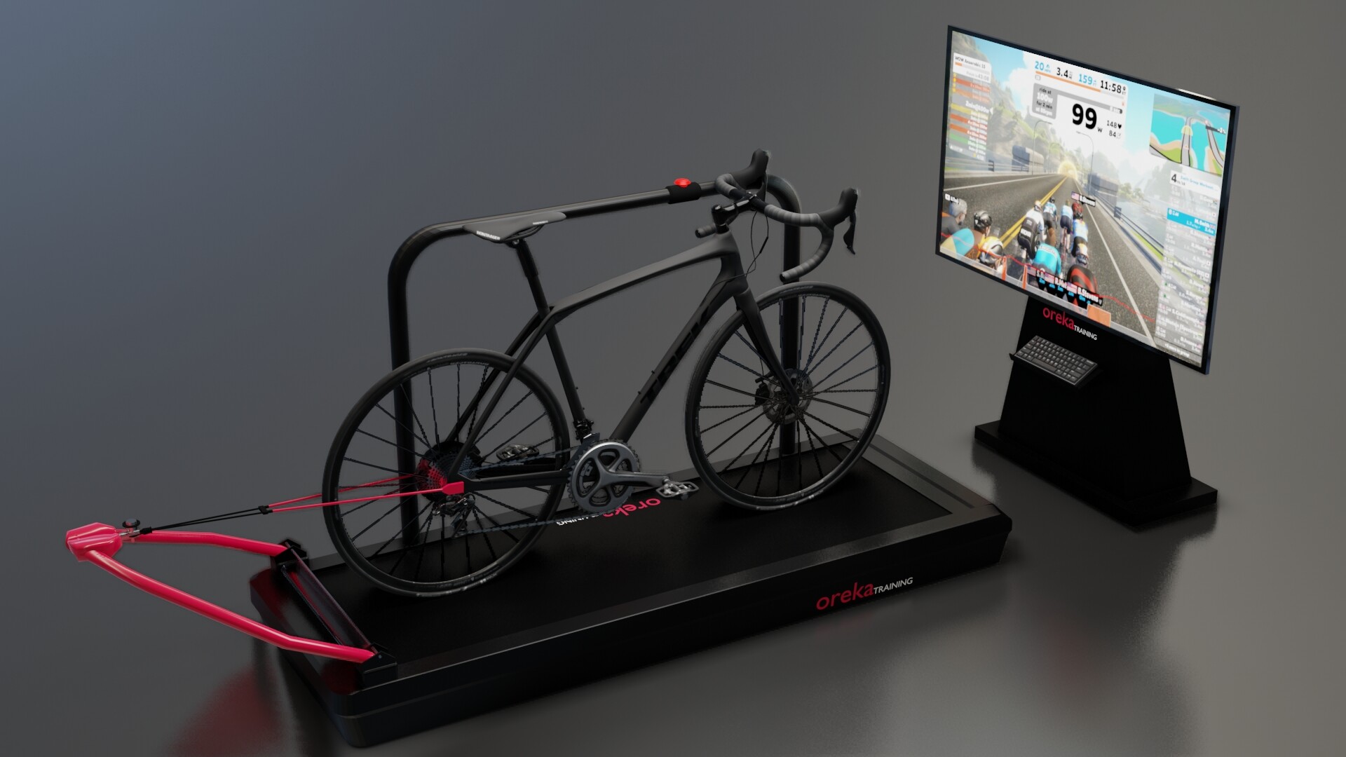 ArtStation - 3D animation for Racing Bike Indoor Club