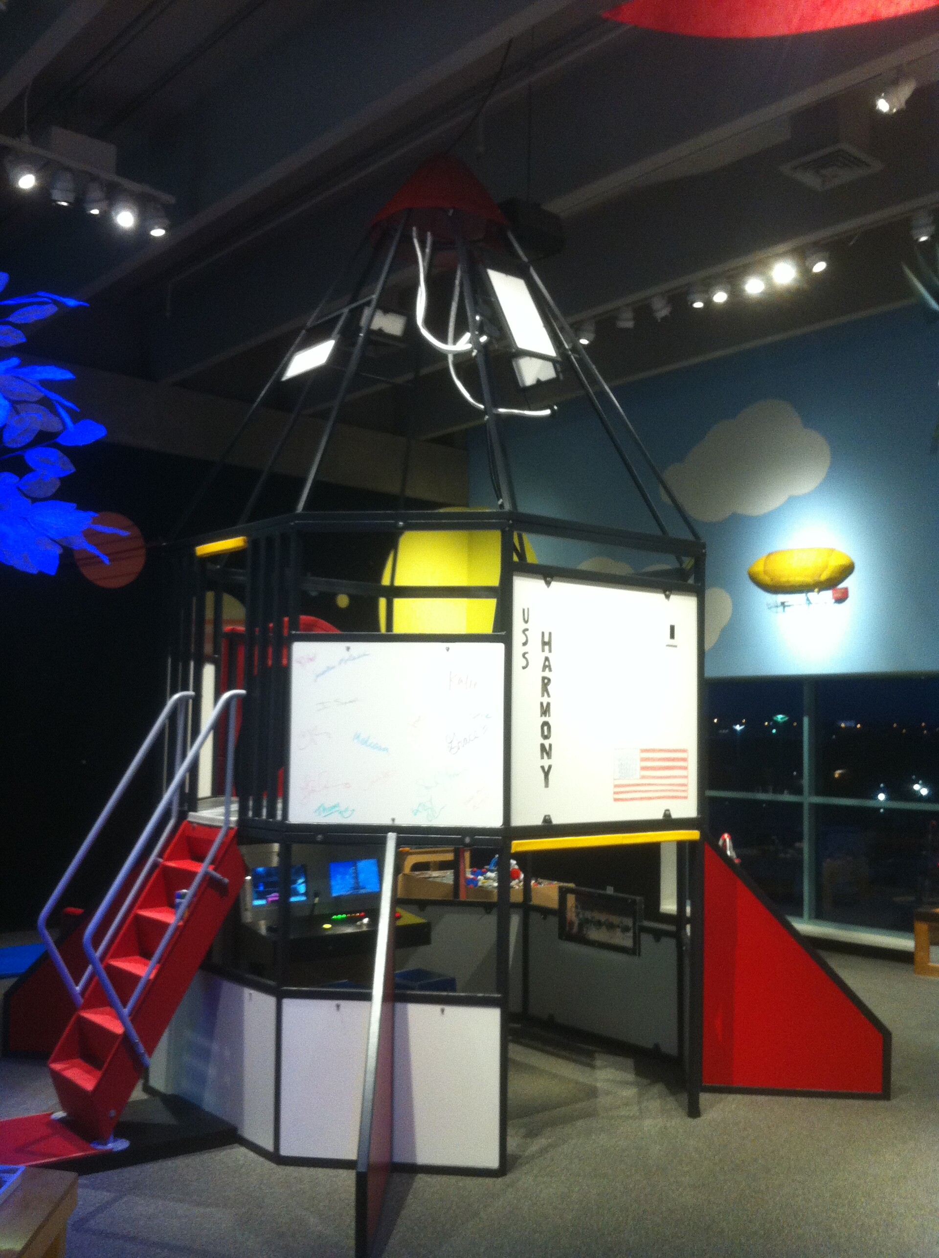 ArtStation - Discovery Room Rocket Ship