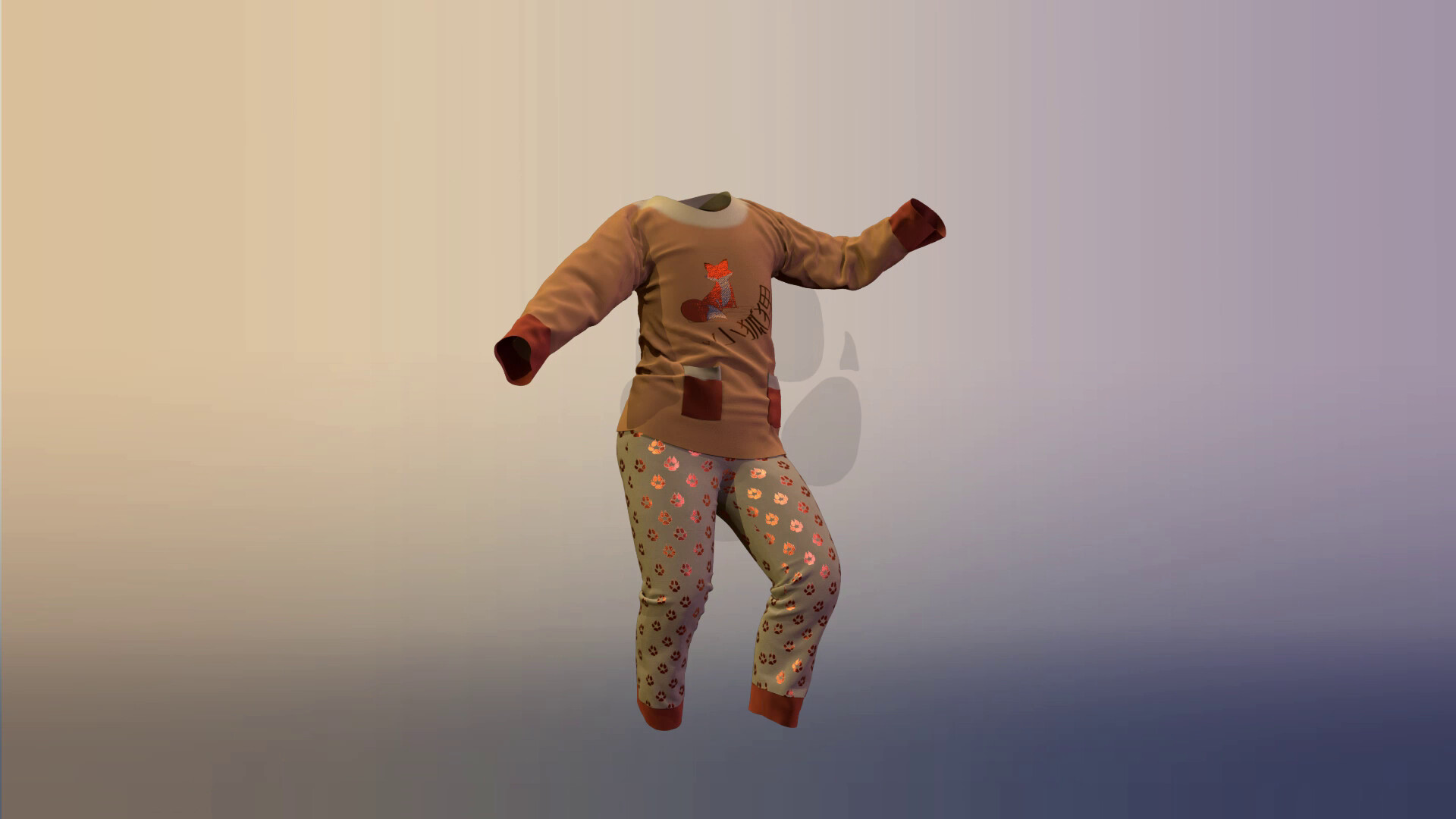 ArtStation - Animation - Making-of clothes of short-film