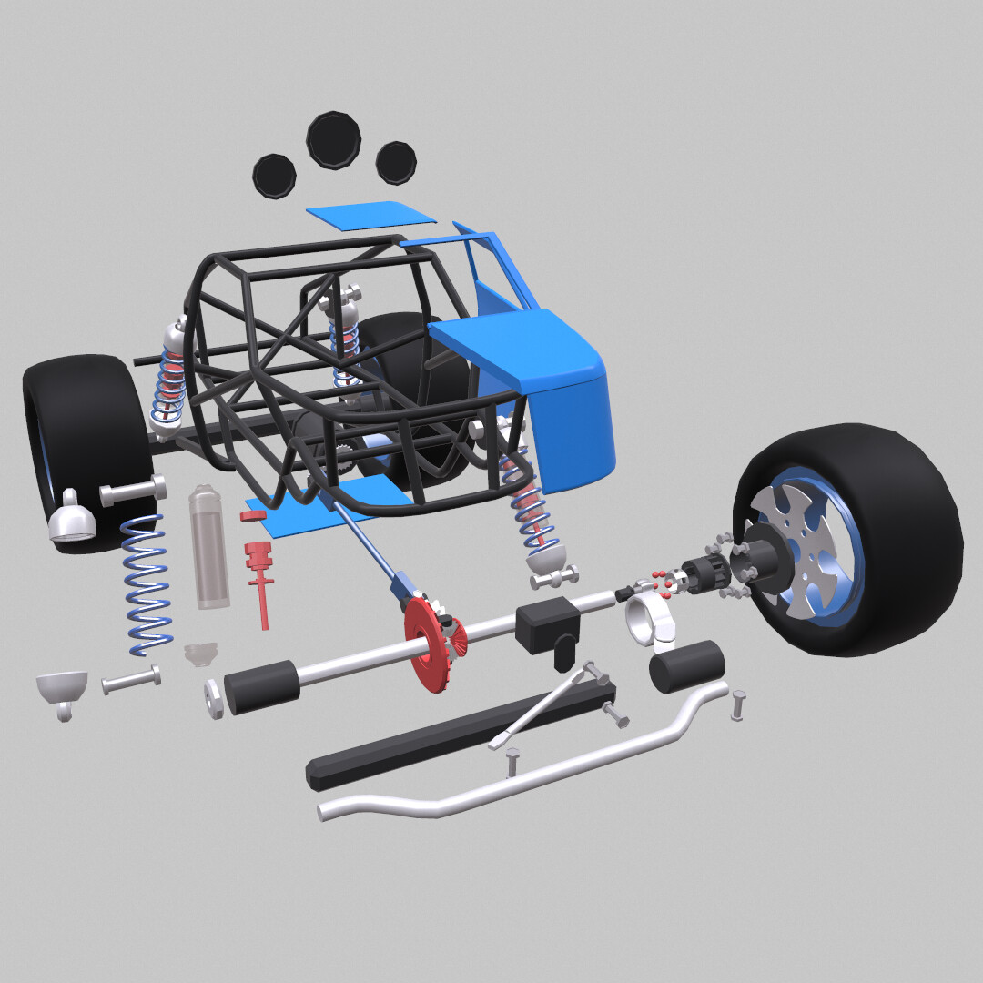 ArtStation - RC JEEP WIP