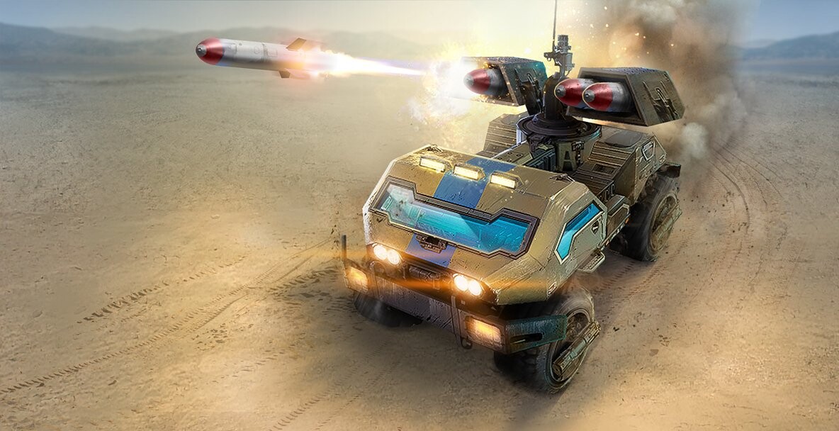 ArtStation - Comand & Conquer Rivals : Vehicle Portraits