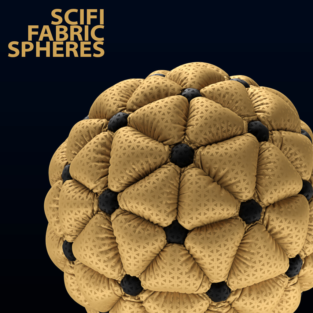 ArtStation - SciFi Fabric Spheres