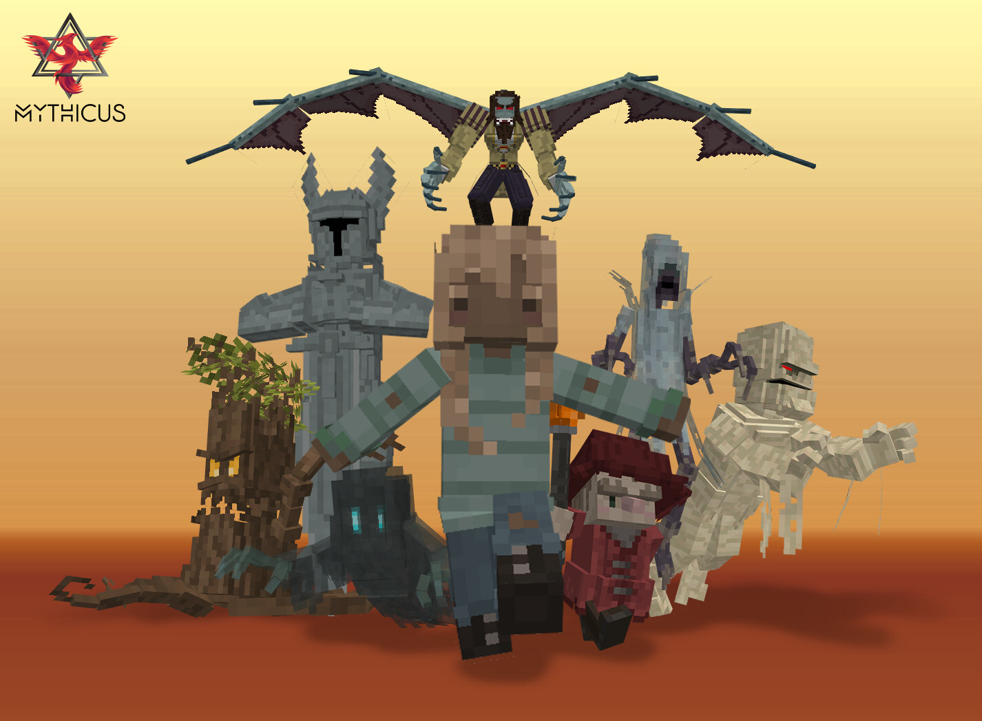 ArtStation - Haunted Mansion Battle - Minecraft Marketplace Halloween ...