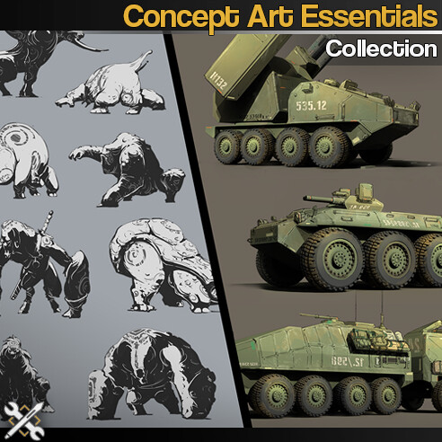 ArtStation - Concept Art Essentials - Tutorial Collection