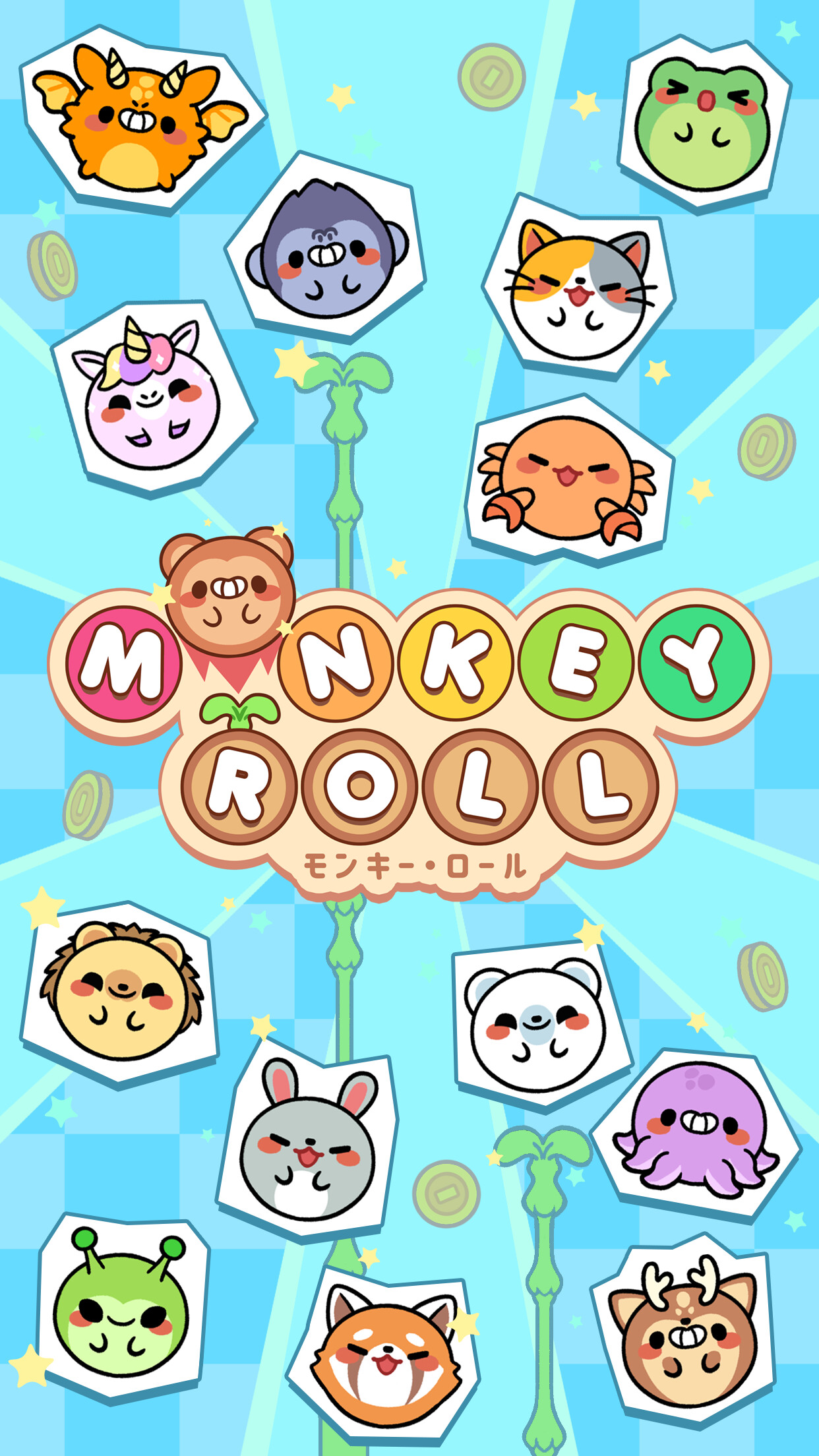 Nat Morillo - Monkey Roll - game art