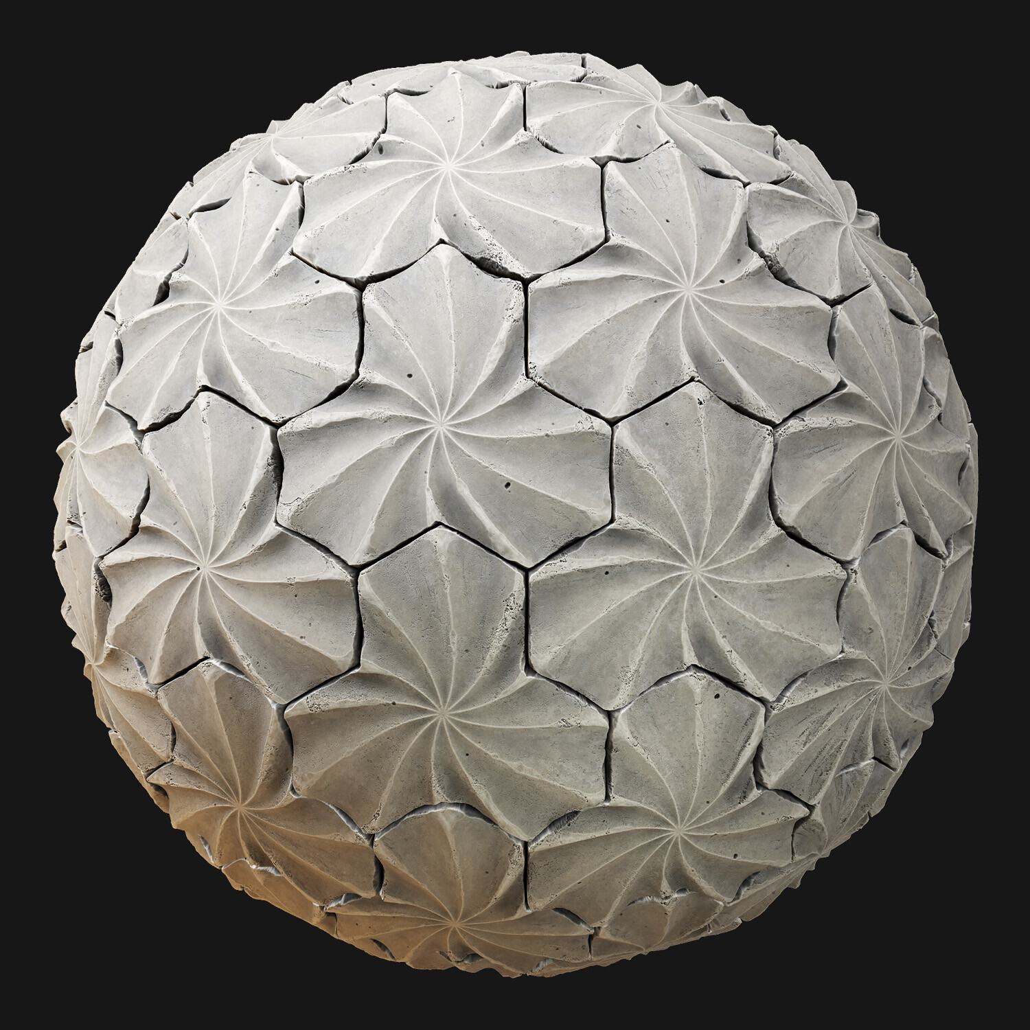 ArtStation - Substance Source - Concrete Trihex