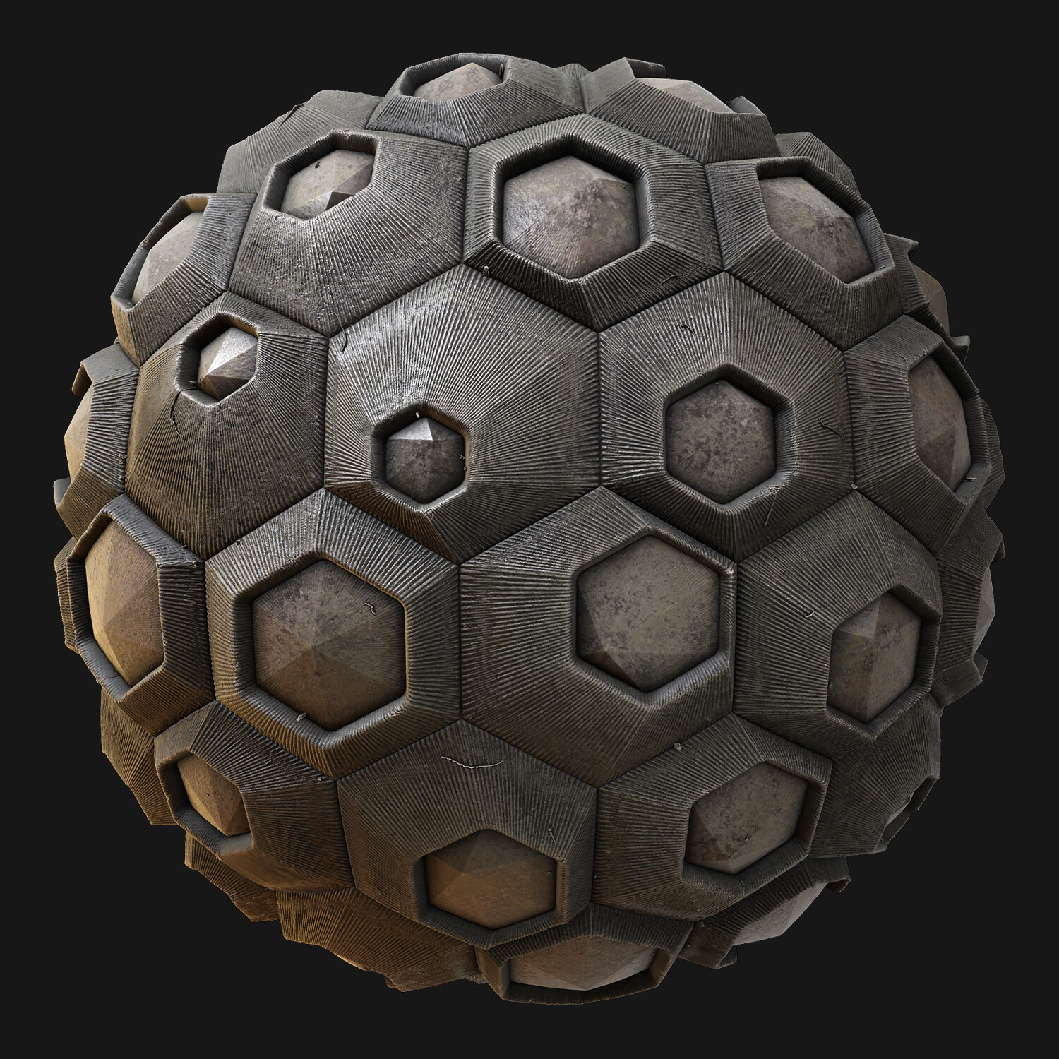 ArtStation - Substance Source - Concrete Random Hex