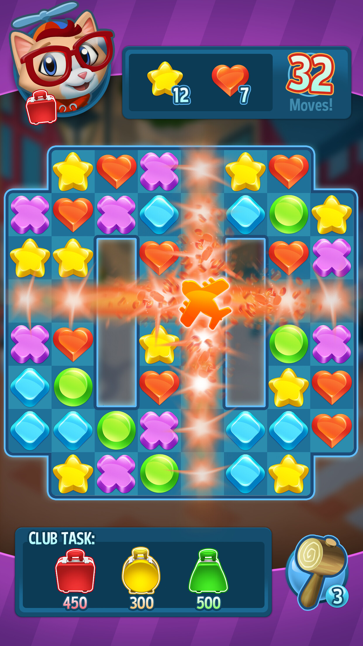 ArtStation - Match-Three Game Concept