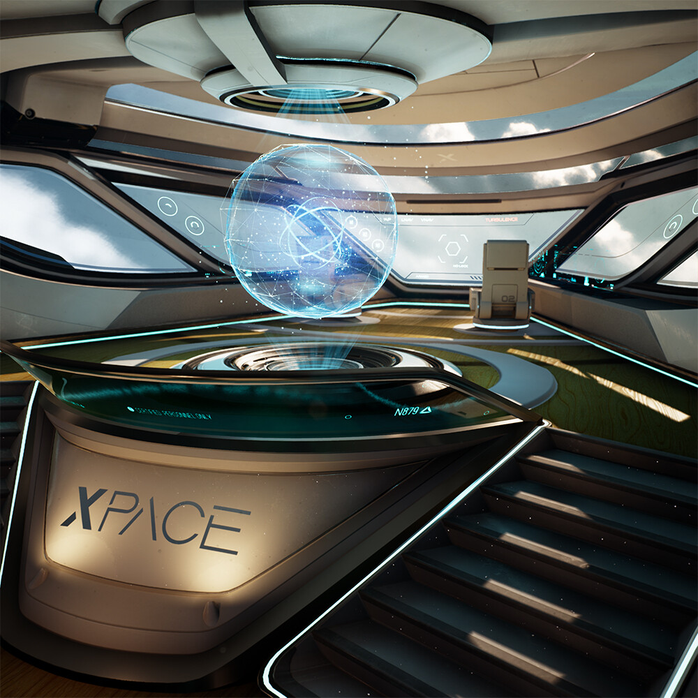 ArtStation - XPace Ship