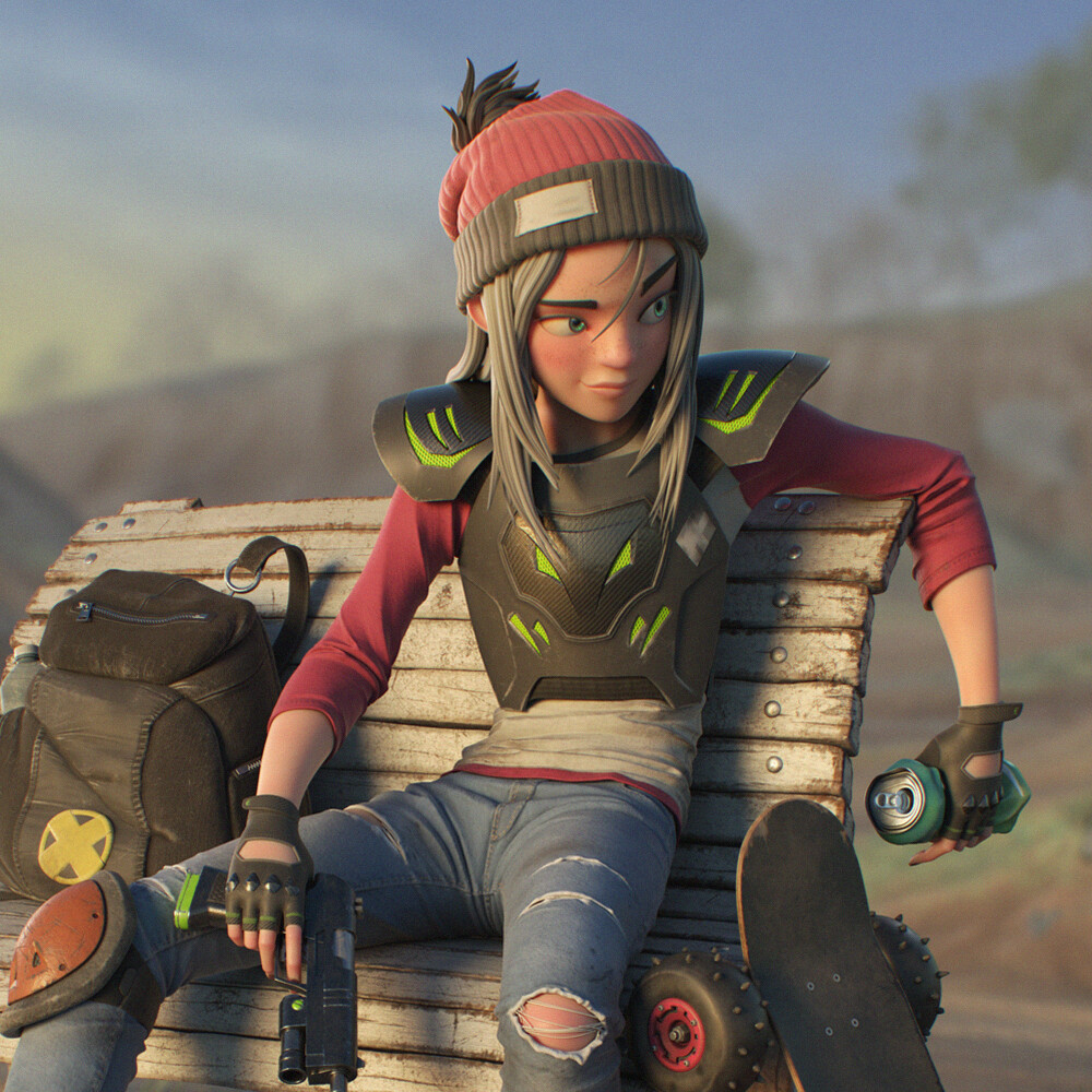 ArtStation - Violence Girl