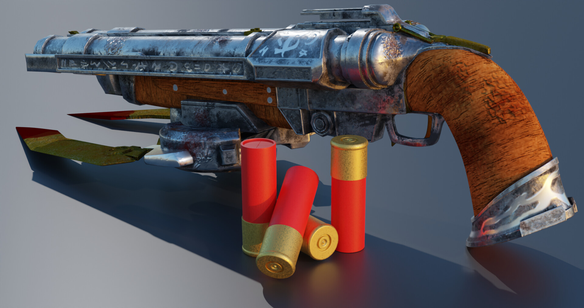 ArtStation - Doom slayer's Super shotgun