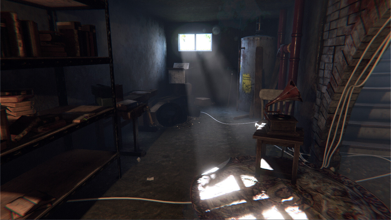 ArtStation - Dirty Basement Environment