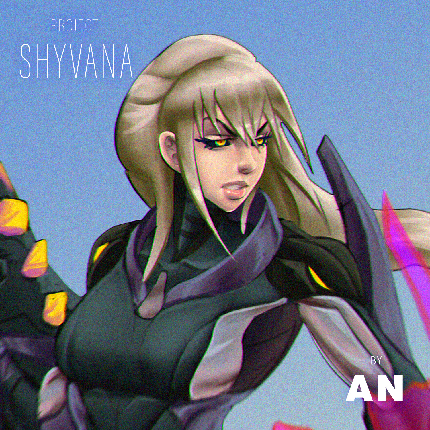 ArtStation - Project: Shyvana League of Legends