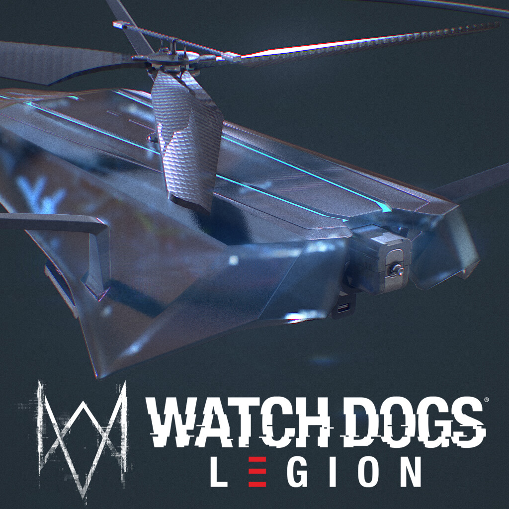 ArtStation - Watch Dogs Legion - Nano Drone