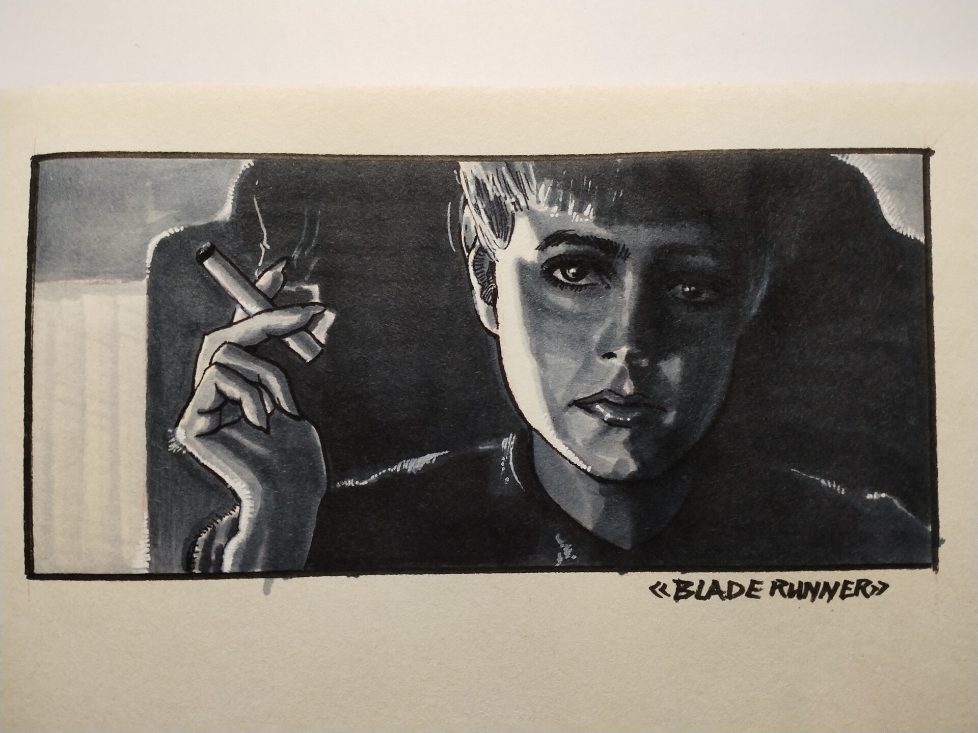 ArtStation - traditional drawing/practice and movie screen drawing