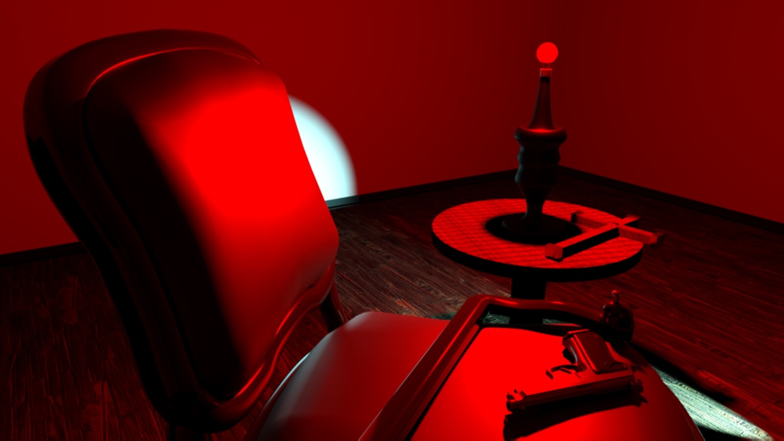 ArtStation - Horror game loading screen