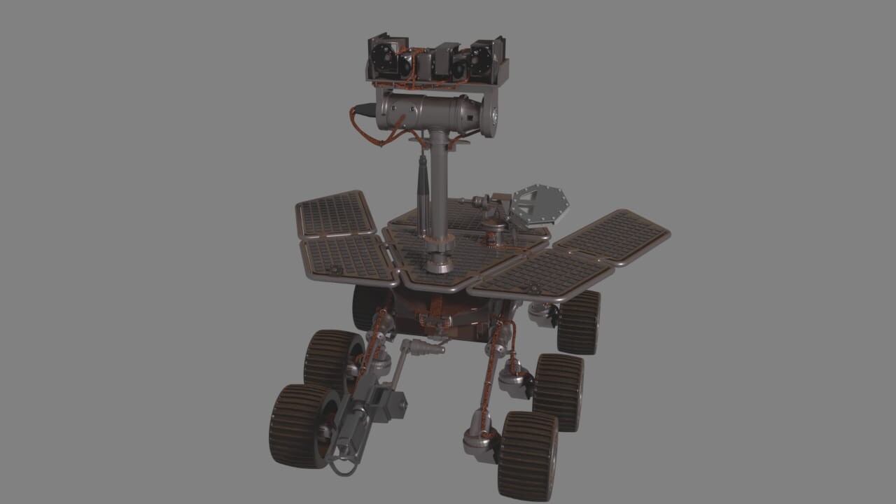 ArtStation - Mars opportunity rover