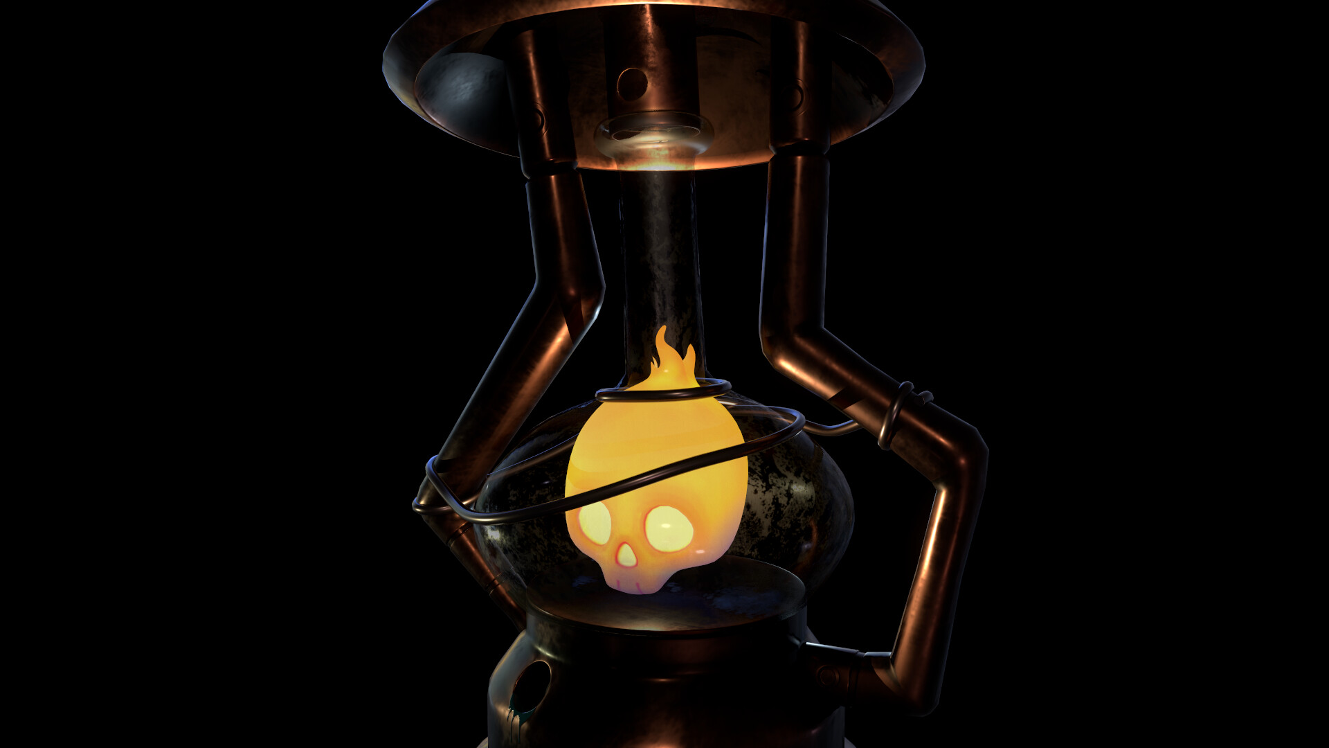 ArtStation - Spooky Lantern