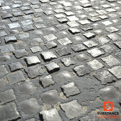 ArtStation - Cobblestone Ground