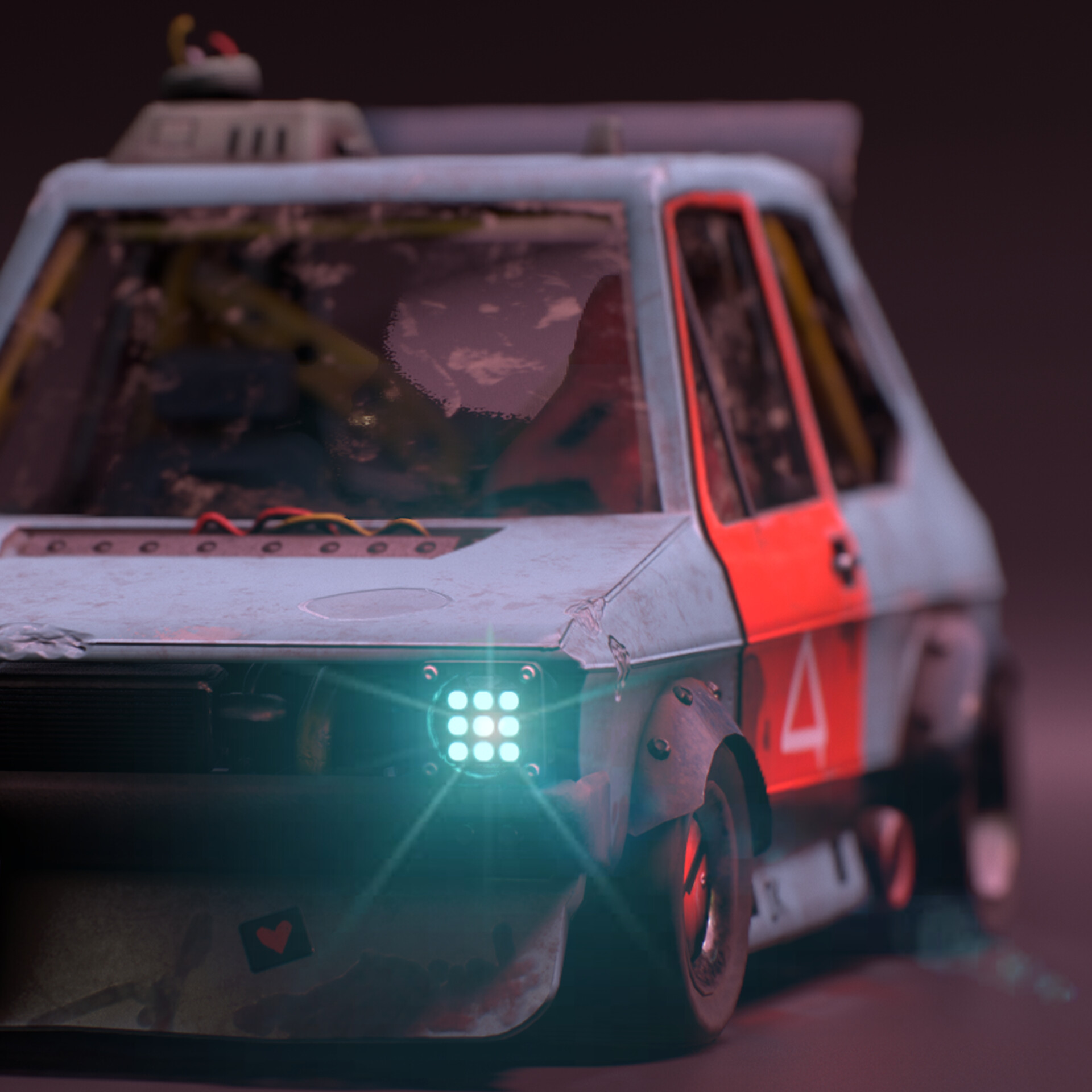 ArtStation - Cyberpunk MK1 Concept Vehicle