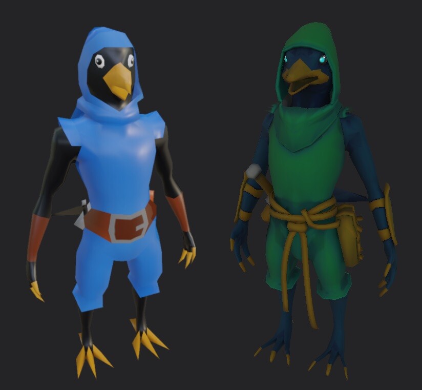 ArtStation - Crow character