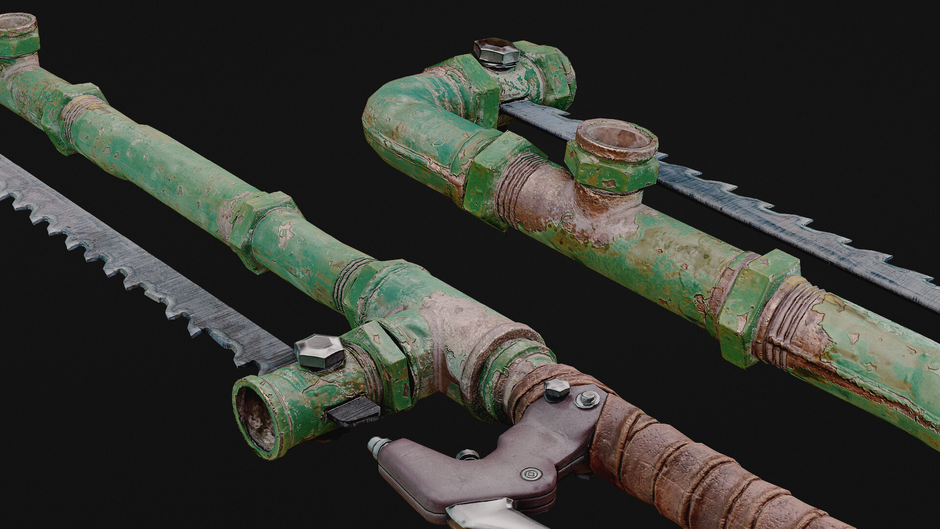 ArtStation - Makeshift Sword (Re-Textured)