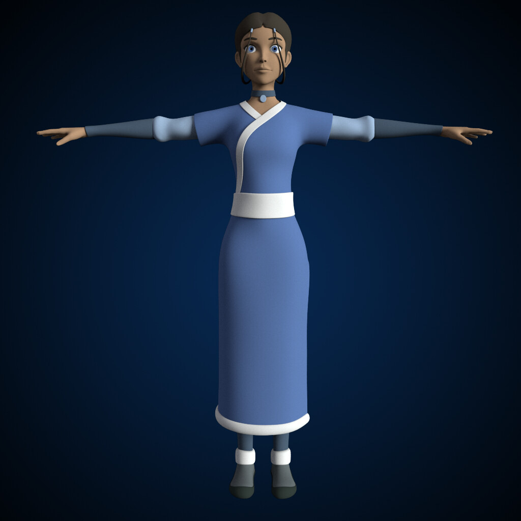 ArtStation - Katara Character Model