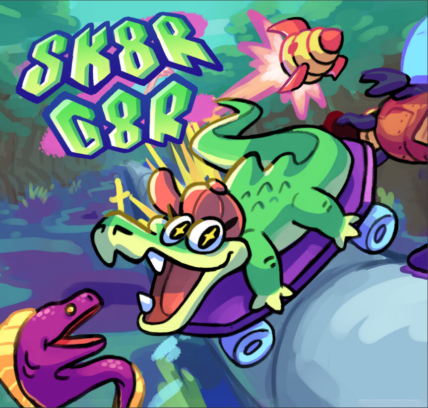 ArtStation - SK8R G8R