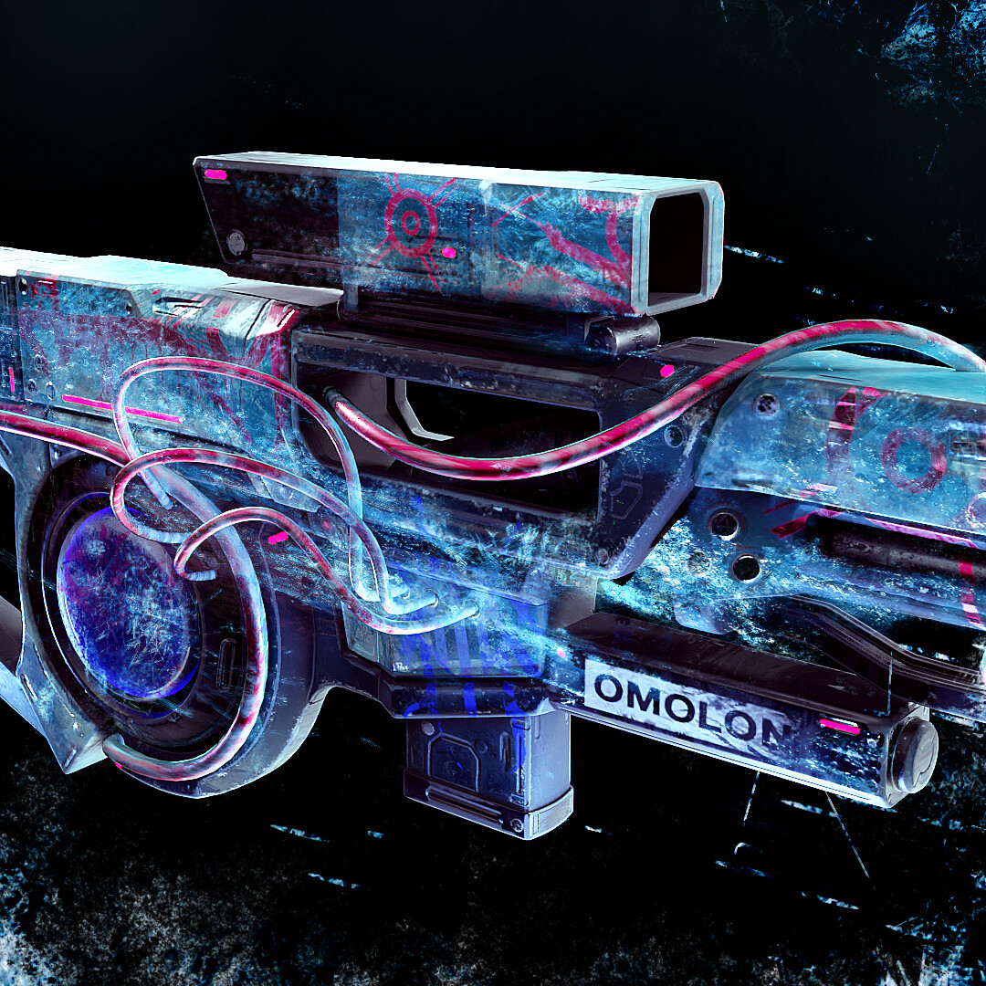 ArtStation - STASIS SNIPER RIFLE EXOTIC - Destiny 2 Fanart