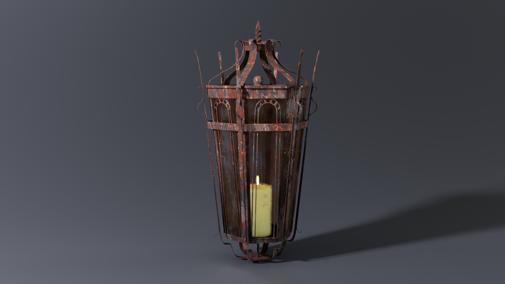 ArtStation - Medieval Lamp