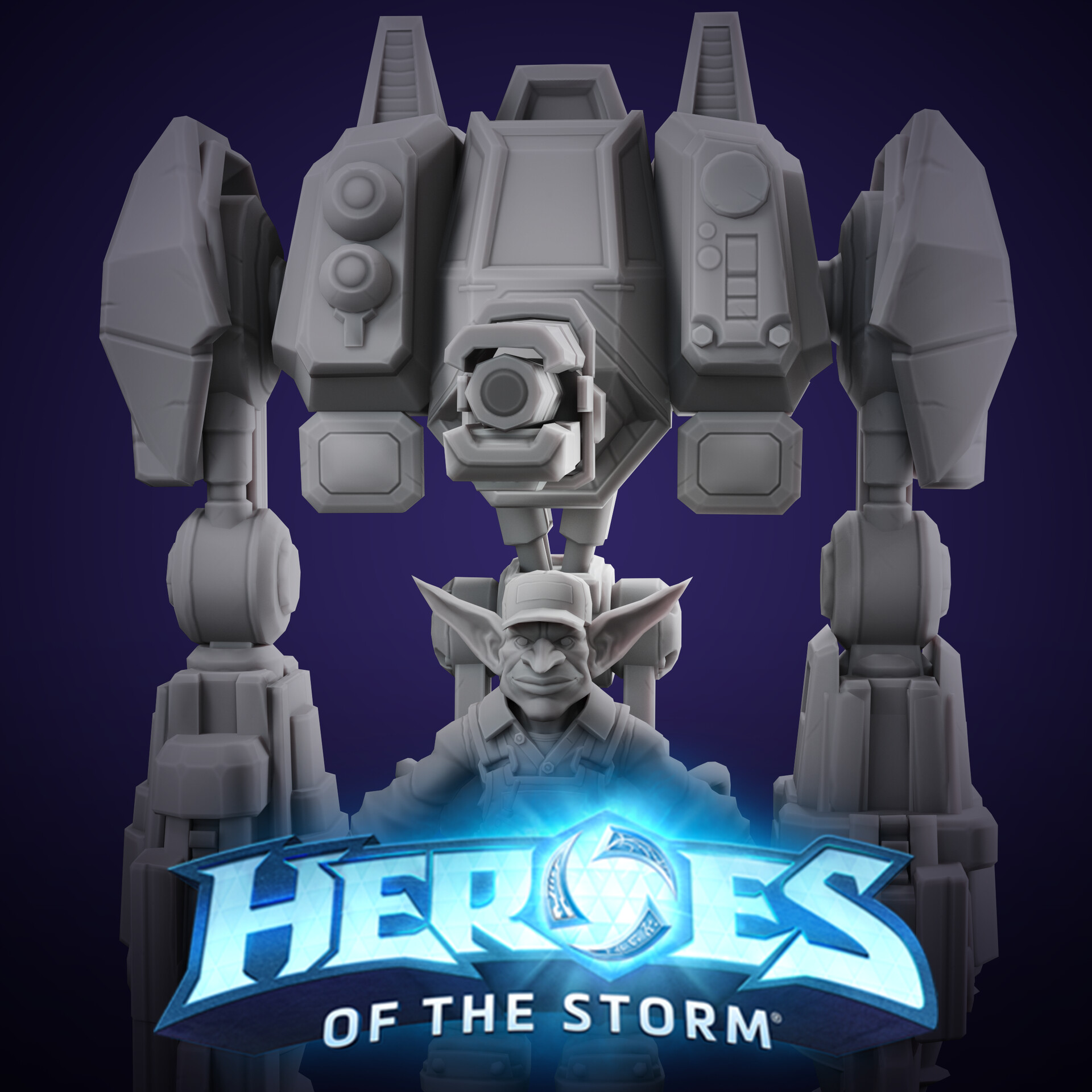 ArtStation - HotS "Craft Wars" skins pack - Gazlowe