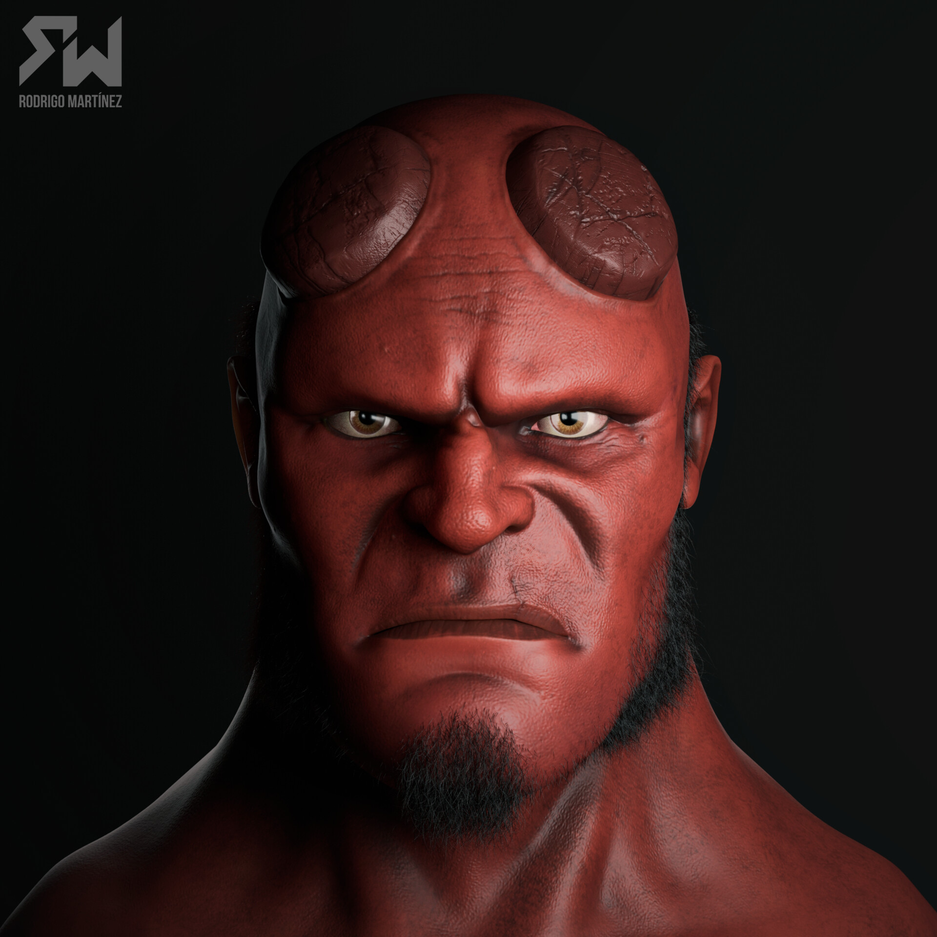 ArtStation - Hellboy Fan Art