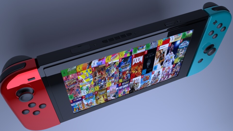 ArtStation - nintendo switch