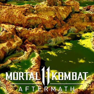 ArtStation - MK11 Aftermath - Deadpool and an Altar