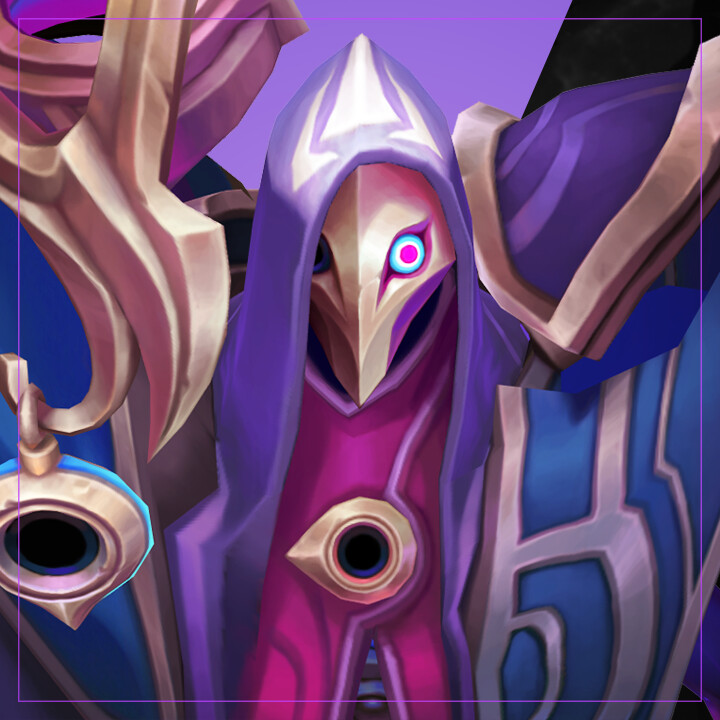 ArtStation - Animation Progression / Dark Cosmic Jhin / LoL / 42