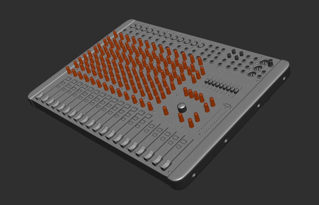 ArtStation - Sound console