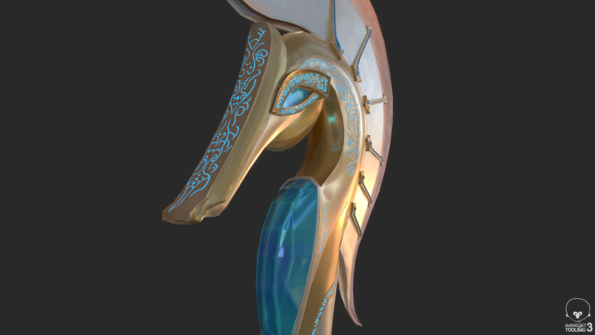 ArtStation - Axe of Atlantis - 3D Weapon