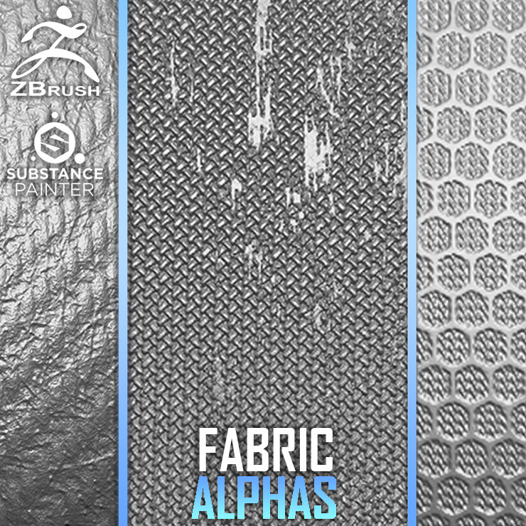 ArtStation - New product - Fabric Alphas!